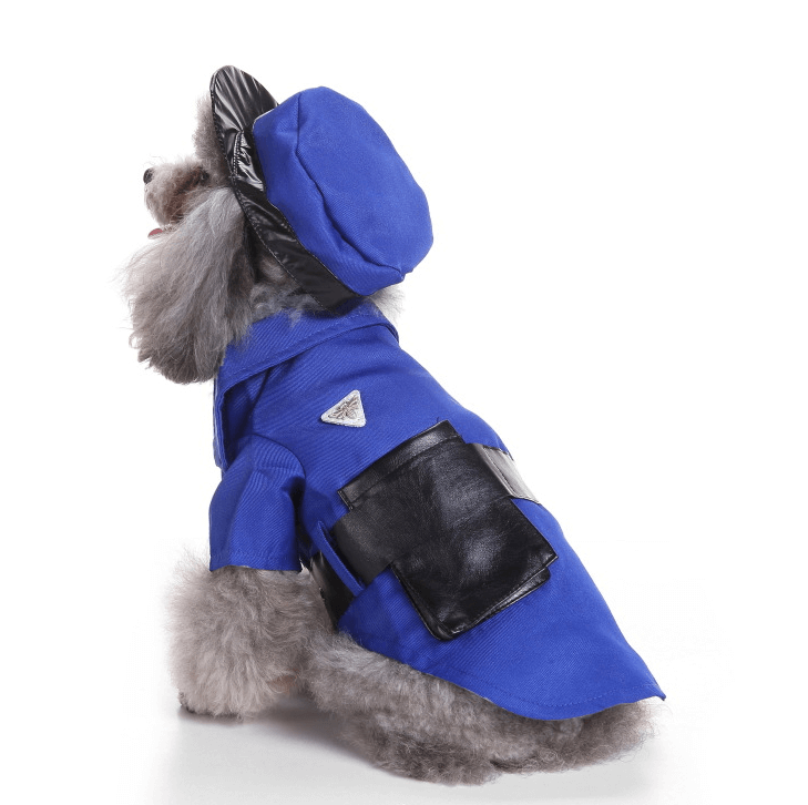 Police Officer Dog Costume For Halloween︱Aipaws – aipaws